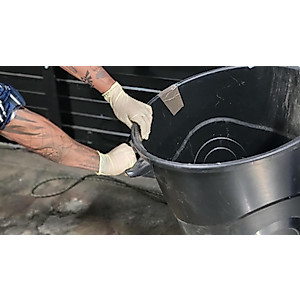 DIAMONDBACK Heavy Duty Latex Exam Gloves, Textured Grip, Powder Free, 8 Mils Thick (1000, Medium)