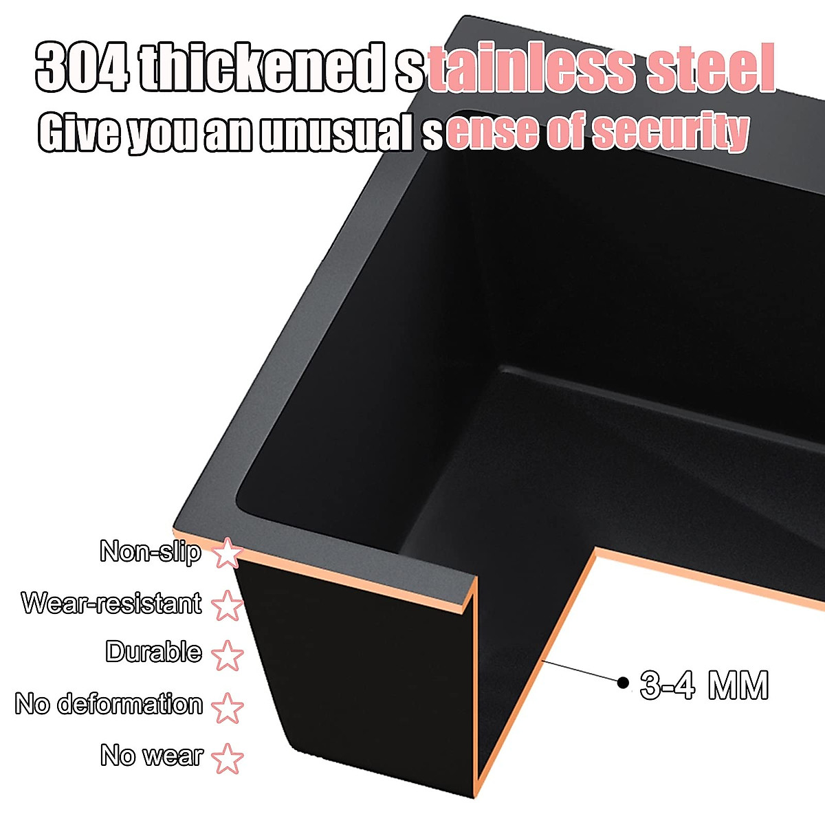 Commercial Stainless Steel Kitchen Sink, Outdoor Sink, 1 Compartment Free Standing Utility Sink Heavy Duty Floor Mounted Wash Station with Faucet and Storage Shelves for Indoor Outdoor ( Size : 60*45*