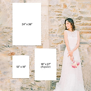 Wedding Anniversary Welcome Sign Any Year Golden Anniversary Poster 50th Wedding Anniversary Celebration Decorations White and Gold