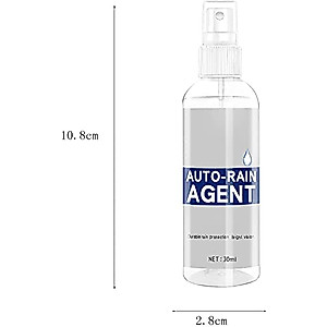 Seatdain Car Glass Waterproof Coating Agent - Automatic Film Formation, Anti Fog Spray Auto Glass, Antifogging Rainproof Nano Rain Remover for Windows, Windshields, Mirrors,Glass, Shower Doors (30ML)