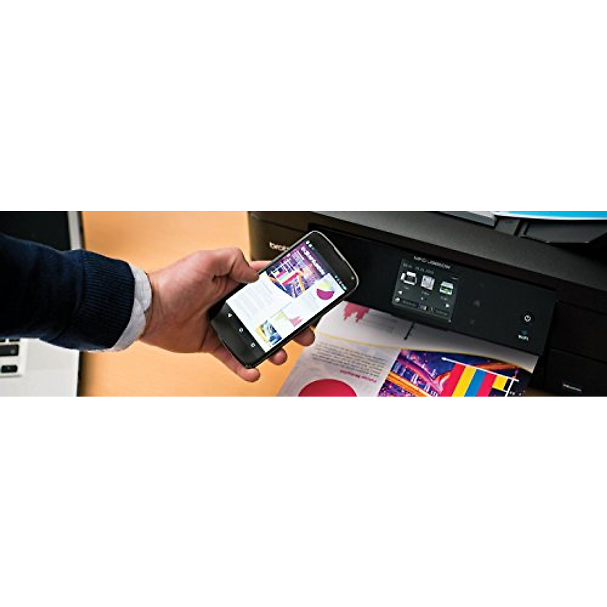 Brother Inkjet Printer, MFC-J985DW XL, Two-Sided Printing, Wireless, Amazon Dash Replenishment Ready, Business Capable Features, Up to 2 Years of Printing Included
