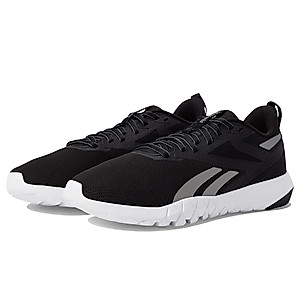 Reebok Women's Flexagon Force 4.0 Cross Trainer, Black/Pure Grey/White, 8.5