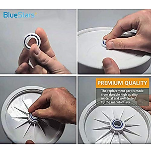 [Upgraded] C-60 C60 Pool Cleaner Wheel Ball Bearings Replacement by BlueStars - Exact Fit for Zodiac Polaris Pressure Pool Cleaners 180 and 280 - Smooth Rotation and Excellent Design - Pack of 8
