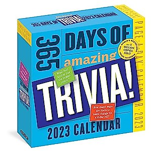 365 Days of Amazing Trivia! Page-A-Day Calendar 2023: The World's Bestselling Trivia Calendar