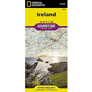 Ireland Map (National Geographic Adventure Map, 3303)