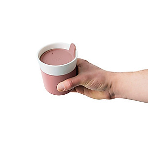 Berghoff 0.25 Litre Porcelain Travel Mug, Pink White