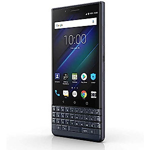 BlackBerry Key2 LE 64GB Unlocked GSM Phone w/Dual 13MP & 8MP Camera (Slate, 64GB Dual Sim (ATT, Verizon, Tmobile))