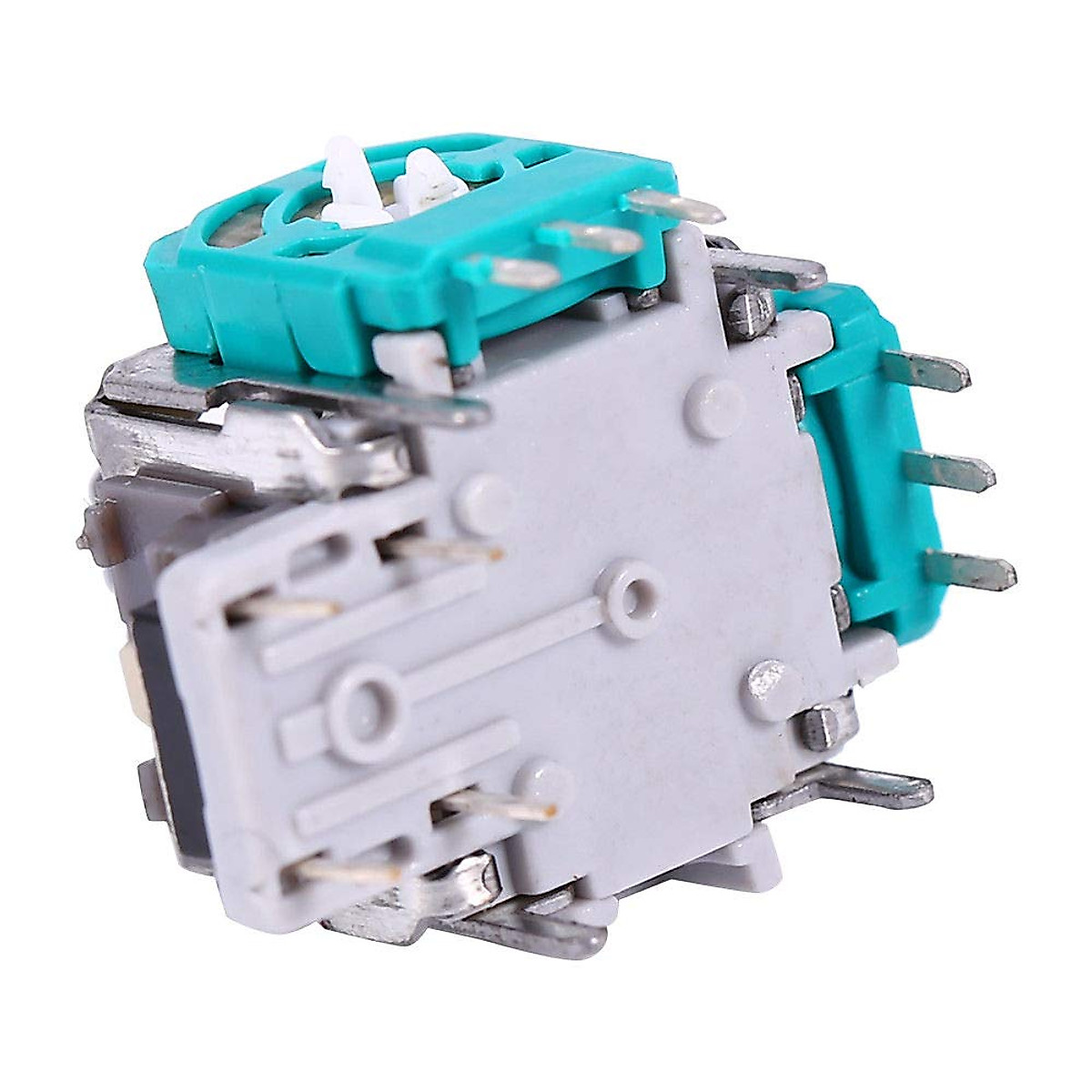 Zerone 3D Joystick Axis Analog Sensor Replacement Module, Replacement Analog Stick Joystick Parts for Xbox One Game Console Controller Repairing (5 Pack)