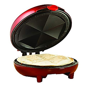 Brentwood - TS-120 Brentwood Quesadilla Maker, 8-inch, Red