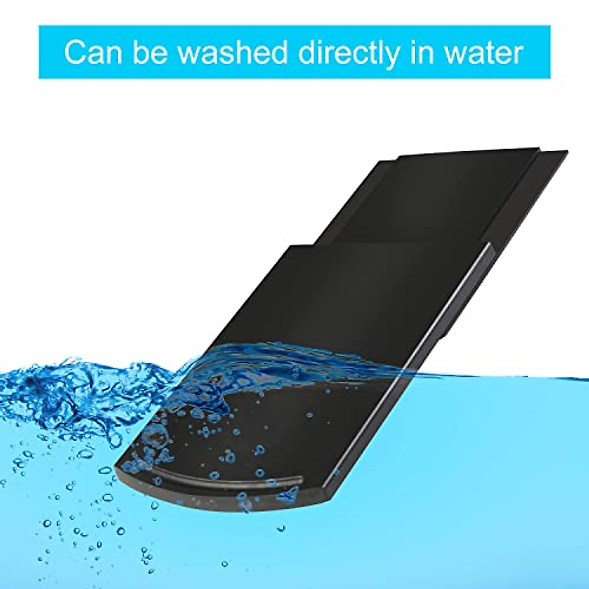 2 PCS kitchen sliding caddy,countertop sliders for kitchen appliances, sliding appliance tray for countertop, Blenders and Air Fryer, Appliance Slider for Coutertop with Rolling Wheels