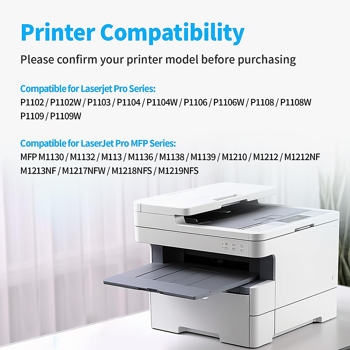 (2-Pack, 2xBlack) Compatible 85A CE285A Toner Cartridge Used for HP P1100 P1102W Pro M1132 M1210 M1212nf M1214nfh M1217nfw M1219nf Printer, by EasyPrint