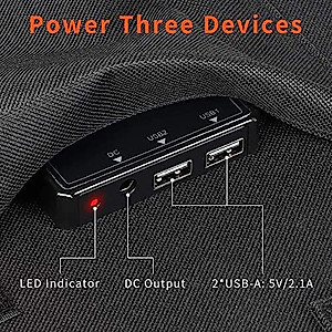 Solar Panels 100W 18V Portable Solar Panel 5V USB Flashfish Foldable Solar Cells Battery Charger Folding Outdoor Power Supply Camping Garden (18V 100W) (18V 100W) ()