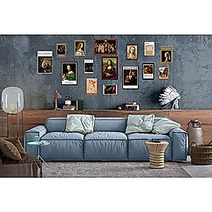 AOPING Wall Aesthetic Pictures Decoration Kit for Wall Decoration, Photo Collage Set Bedroom Decor for Teen Girls VSCO Girls, Collage Posters Kit (15 Sheets) - Renaissance