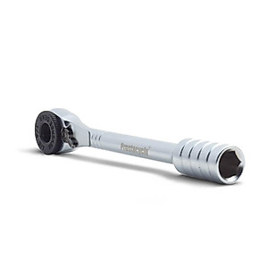 Prestacycle Prestaratchet Micro, Heavy-Duty Mini Ratchet & 1/4 Bits for Bike Repair & Maintenance, 40Nm Small Ratchet & Screwdriver with 6 Hex Bit Set, with Round Bit Holder & Tool Stand