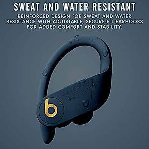 Powerbeats Pro Totally Wireless Earphones - Apple H1 Chip - Navy with AppleCare+ Bundle