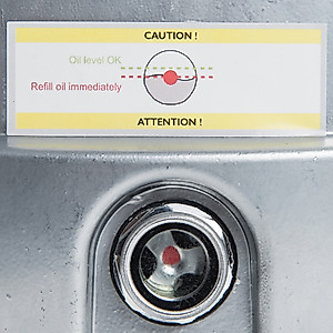 CREWORKS High-Pressure Electric Air Compressor Pump with Pressure Gauge, 4500 PSI/30 MPa /300 BAR Air Pump for Air Rifle PCP Airgun Paintball Scuba Fill Station for Fire Fighting and Diving