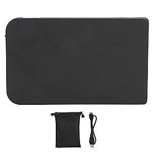 2.5Inch USB3.0 Portable Mobile Hard Drive, 320GB Universal External Hard Drive for Computer Monitors and Laptop, Black(320G)