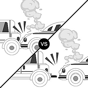 Heavy Duty Trailer Tow Hitch Steps (Large), 2'' Hitch Mounted Step and Bumper Protection fit for SUV/Pickup Truck/Van, Double-Sided Use Non-Slip Pattern with Pin Lock & U-Bolts Stabilize