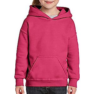 Gildan Heavy Blend Childrens Unisex Hooded Sweatshirt Top/Hoodie (S) (Sport Grey)