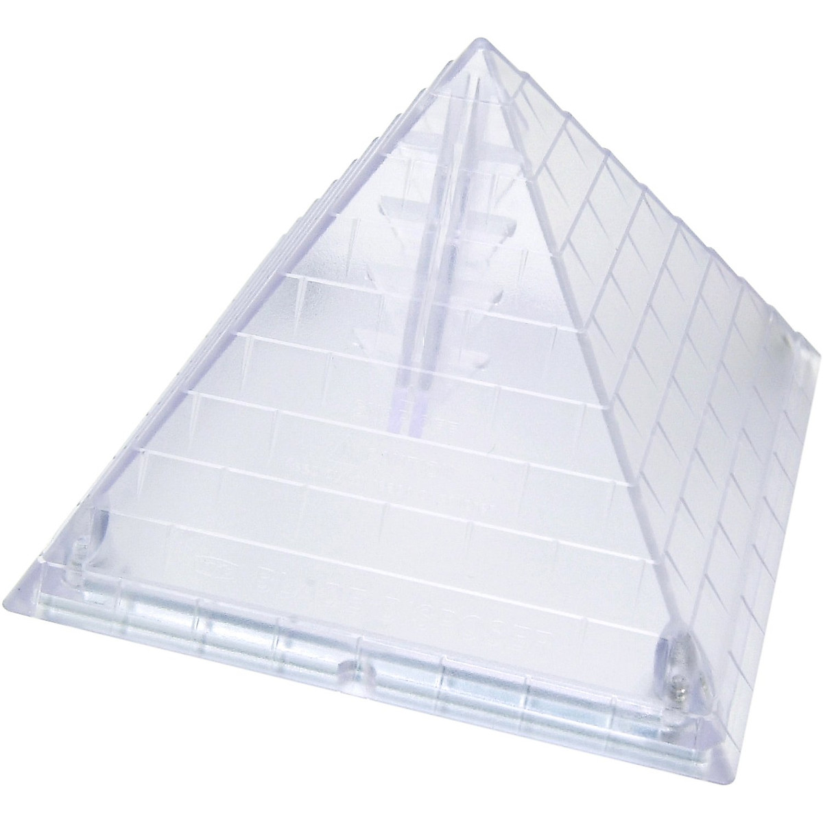 NT Cutter Pyramid Shaped Blade Disposal Case with Blade Snapper, 1 Case (ICD-400P)