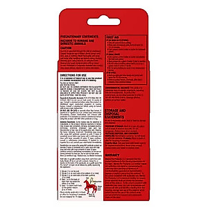 Manna Pro Pro-Force 50 Spot-On Fly Control for Horses, 6 Count