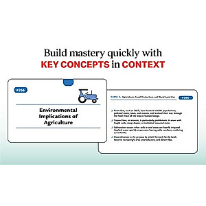 AP Human Geography Flashcards (Barron's AP)
