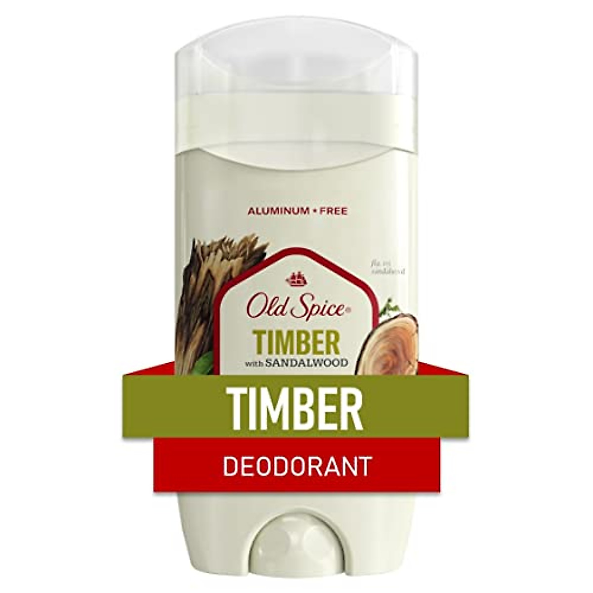 Old Spice Fresher Collection Invisible Solid Men's Deodorant, Timber, 3 Ounce