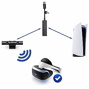 BEYEE PS4 Camera Adapter for PSVR on PS5，PS5 VR Connector Adapter