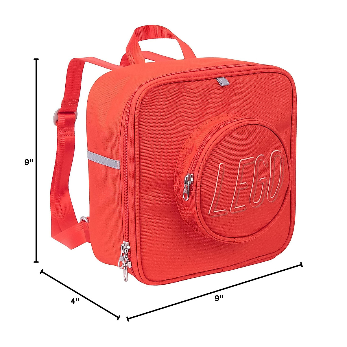 LEGO SMALL BRICK BACKPACK - RED