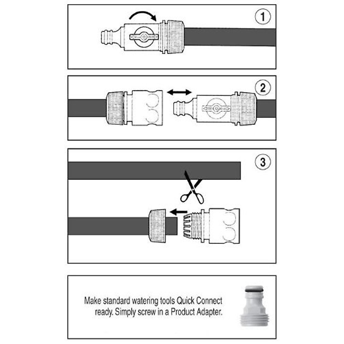 Gardena 1969-U 50-Foot Recycled Rubber Soaker Hose