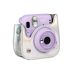 Kimyoaee Accessories Bundle Kit Set for Fujifilm Instax Mini 11 Films Accessory Include Camera Case, Film Stickers, Desk Frames, Hanging Frame, Clips with String