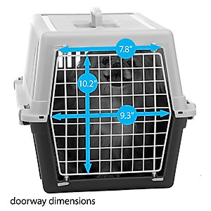 Ferplast Atlas 20 Cat and Dog Carrier, Blue