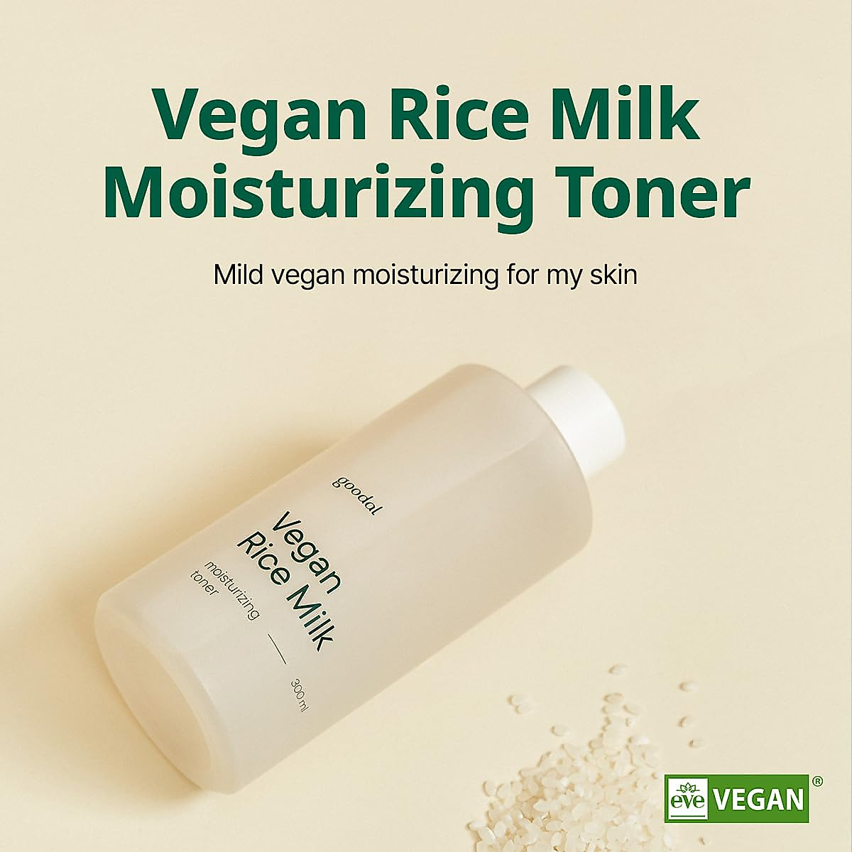 GOODAL VEGAN RICE MILK MOISTURIZING TONER 150ml (250ml)