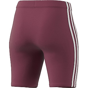 adidas Womens Esssentials Bike Shorts Wild Pink/White X-Small
