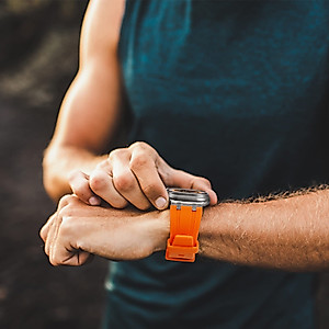 Sport Liquid Silicone Rubber Band with Stainless Steel Adapter for Apple Watch Ultra 49mm 45mm 44mm 42mm for Men, Durable Replacement Strap for iWatch Ultra, AP Rubber Watch Band for Watch Ultra 2 SE 9 8 7 6 5 4 3 2 1