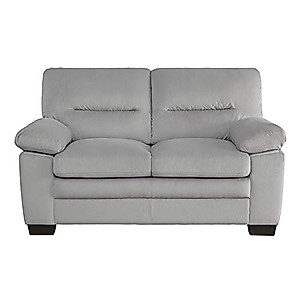 Lexicon Dawson Living Room Loveseat, Gray