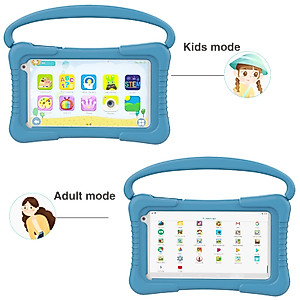 IWGGO Kids 7-inch Tablet with 32GB Storage, Dual Camera, Android 11 ...