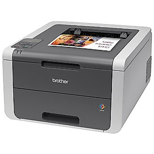 Brother Printer HL3140CW Digital Color Printer with Wireless Networking, Amazon Dash Replenishment Ready