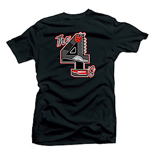 SNELOS Shirt to Match Jordan 4 Infrared Volt Match Sneaker tee