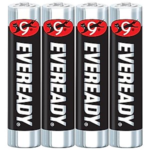 Eveready Heavy Duty 1212BP-4 AAA Batteries (4-Pack)