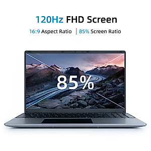 Chicbuy 15.6" Full HD 1080p IPS Laptop Computer, Intel Celeron N5095 Quad-Core Processors,12GB RAM, 512GB ROM, USB 3.0, Bluetooth 4.2,Pre-Install Windows 11,Mini HDMI, 2.4/5G WiFi, USB-A&C