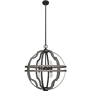 Hunter Fan Company 19226 Stone Creek Pendant Light, Noble Bronze