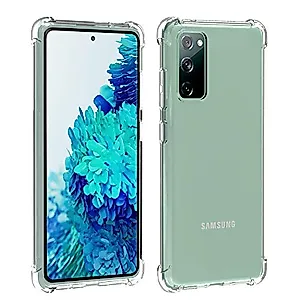 Arae Case for Samsung Galaxy S20 FE 5G, Premium Soft and Flexible TPU [Scratch-Resistant] Phone Case for Samsung Galaxy S20 FE 5G, Crystal Clear, 6.5-Inch