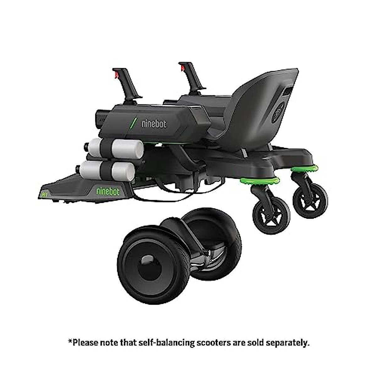 Segway Ninebot Mecha Kit, Applicable to Electric Self-Balancing Scooter & Ninebot S Kids, Smart Self-Balancing Electric Scooter, 800 Watts Power, Max 8 Miles Range & 8.7MPH, Hoverboard with LED Light