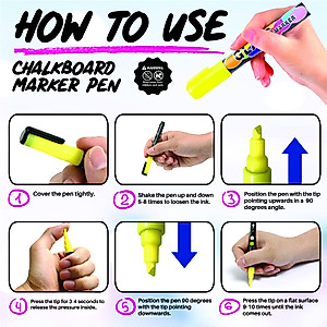 173 Pack Premium Chalkboard Label Stickers Bulk with 2 Chalk Markers, Reusable, Removable, and Waterproof Food Labels for Kitchen and Pantry Containers, Mason Jars, Kids' Bottles, and Storage Bins