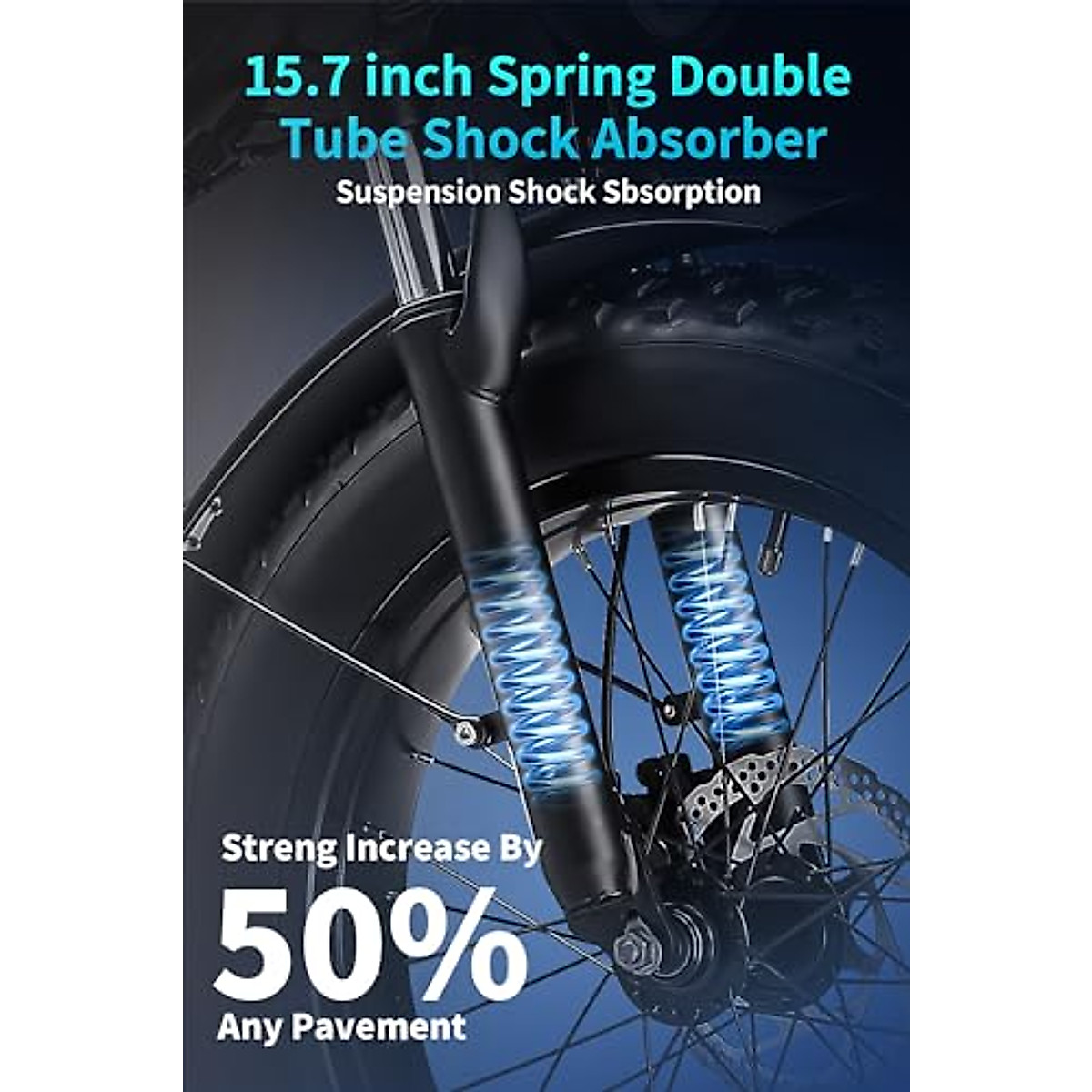 MEELOD Electric Bike for Adults，Electric Mountain Bike 1008W Brushless Motor/ 624Wh Removable Battery, 28MPH 20" Fat Tire Electric Bike (DK200 48V13Ah Black)