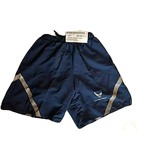 U.S. Air Force Trunks PT Training Physical Fitness Shorts with Reflective Material (XXXX-Large) Navy