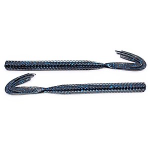 Googan Squad Blazin Worm, 6in, Black Baby, GBW-BLB