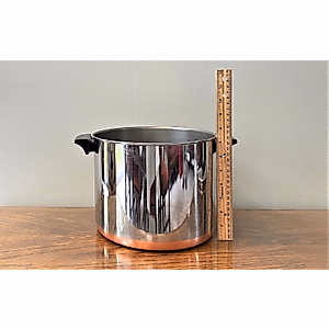 Revere Ware 8 Quart Qt. Copper Bottom Stockpot Stock Pot