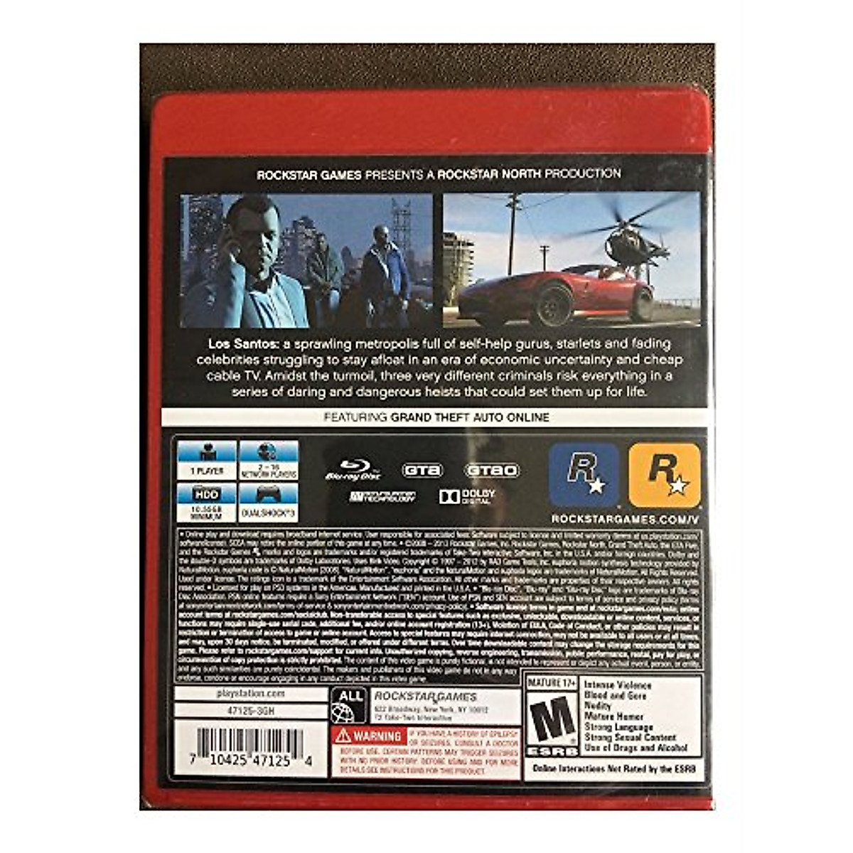 Grand Theft Auto V (Greatest Hits) PS3